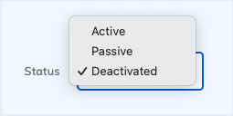 Change a user account status (v6) – Help Center