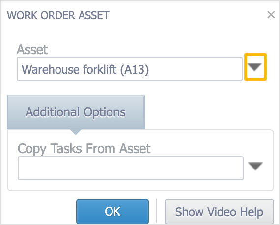 Create a multi-asset work order – Help Center