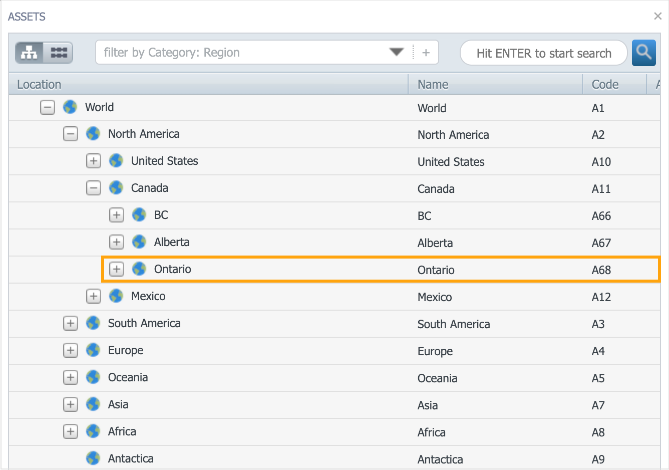 Add a region – Help Center