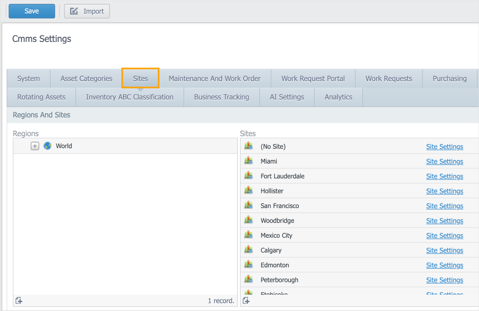 Move a site to a region – Help Center